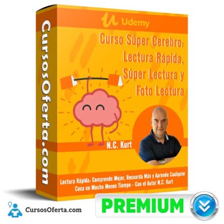 Curso Súper Cerebro: Lectura Rápida, Súper Lectura Y Foto Lectura – Udemy【CURSO BARATO】
