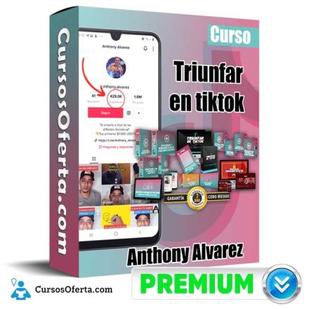 Curso Triunfar En Tiktok – Anthony Alvarez 2025 【CURSO BARATO】