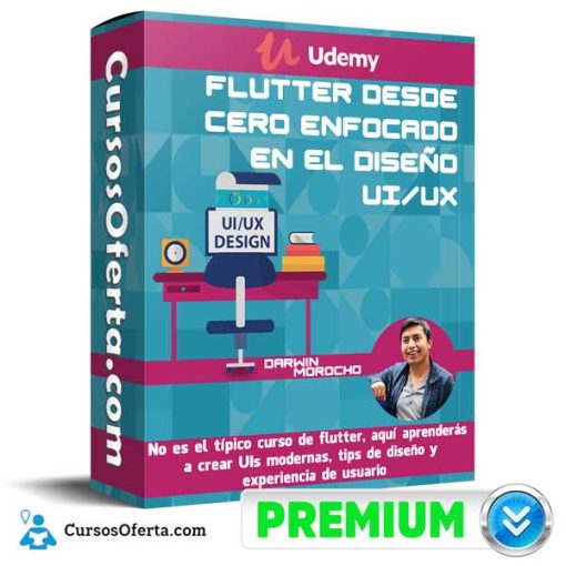 Flutter Desde Cero Enfocado En El Diseño UI Y UX | Cursos En Grupo | Descarga Cursos Online Baratos