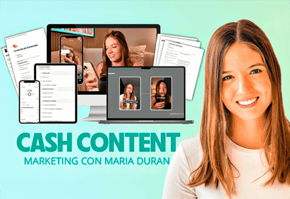Cash Content De Maria Duran 【CURSO BARATO】